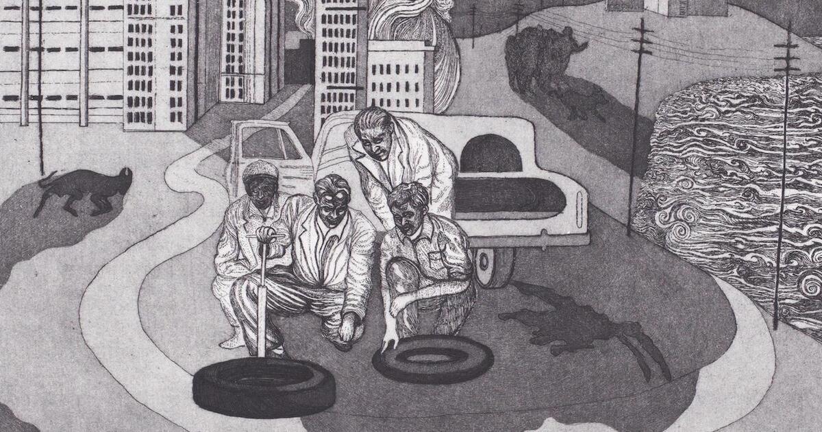 William Lowry wins the Hermione Hammond Drawing Award 2025 | Mall Galleries